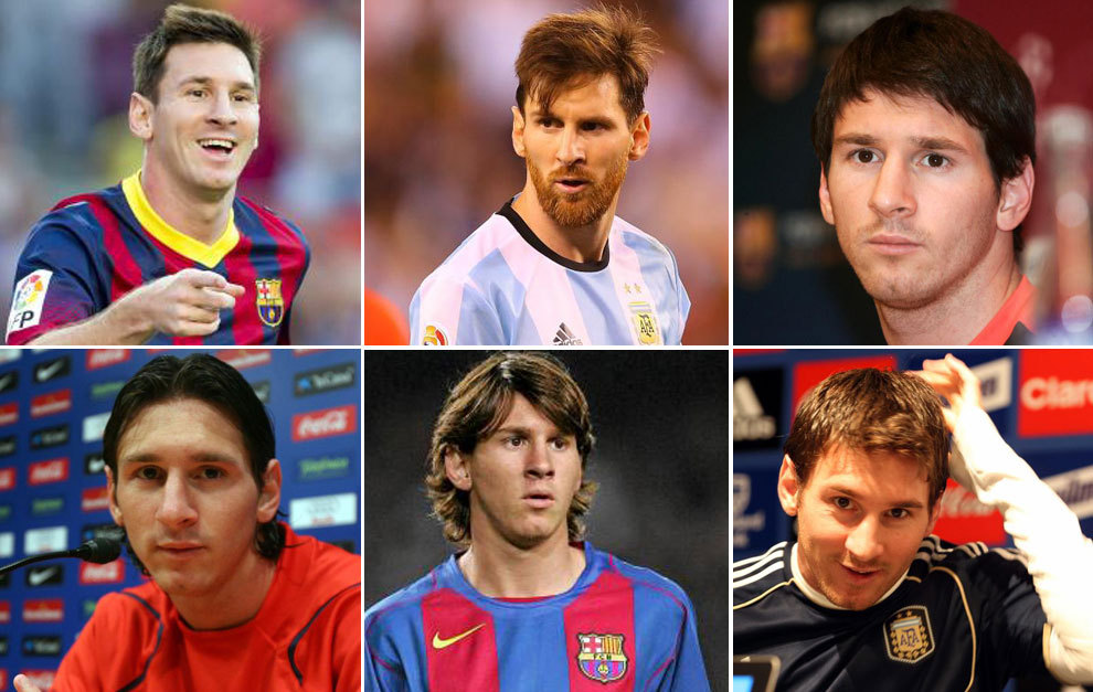 The changing hair of Lionel Messi - Foto 1 de 13 | MARCA English