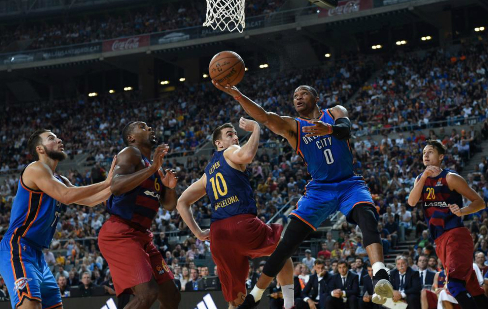Barcelona vs Thunder: El Barça, con un gran Claver, perdona a los ...