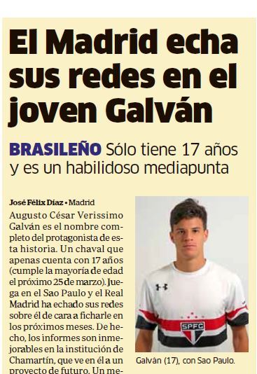 Real Madrid complete Augusto Galvan signing | MARCA in English