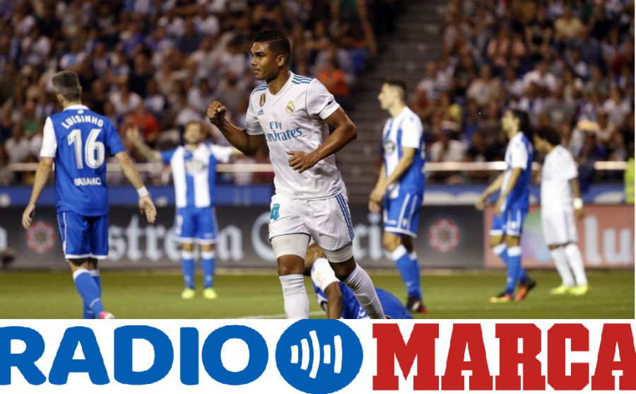 Listen to how Radio MARCA broadcast Real Madrid's toppling of Deportivo ...