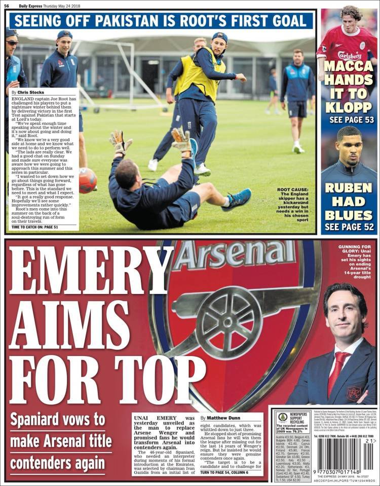 MARCA - Press Review: The covers for Thursday, May 24, 2018 - Foto 14 ...