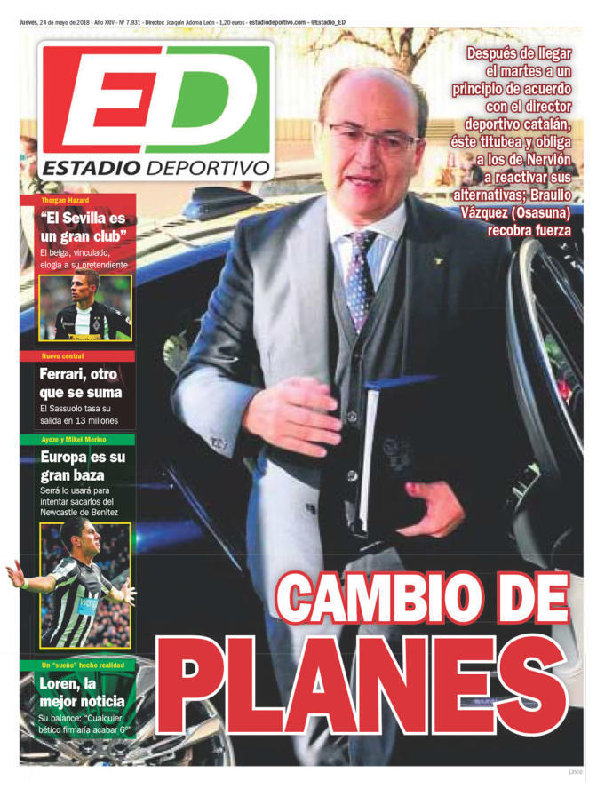 MARCA - Press Review: The covers for Thursday, May 24, 2018 - Foto 6 de ...