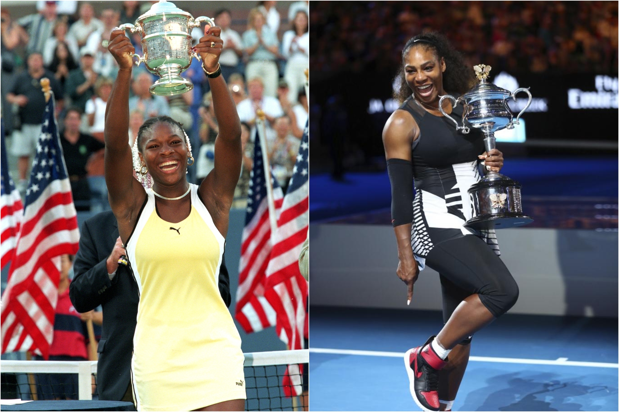 Serena Williams y sus 23 'Grand Slam': del US Open 99 al Abierto de ...