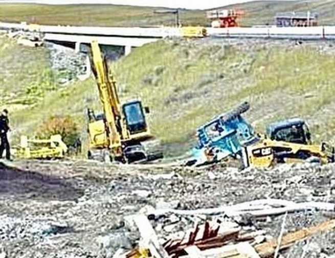 Man who was chopped in half on building site shares photos of the ...