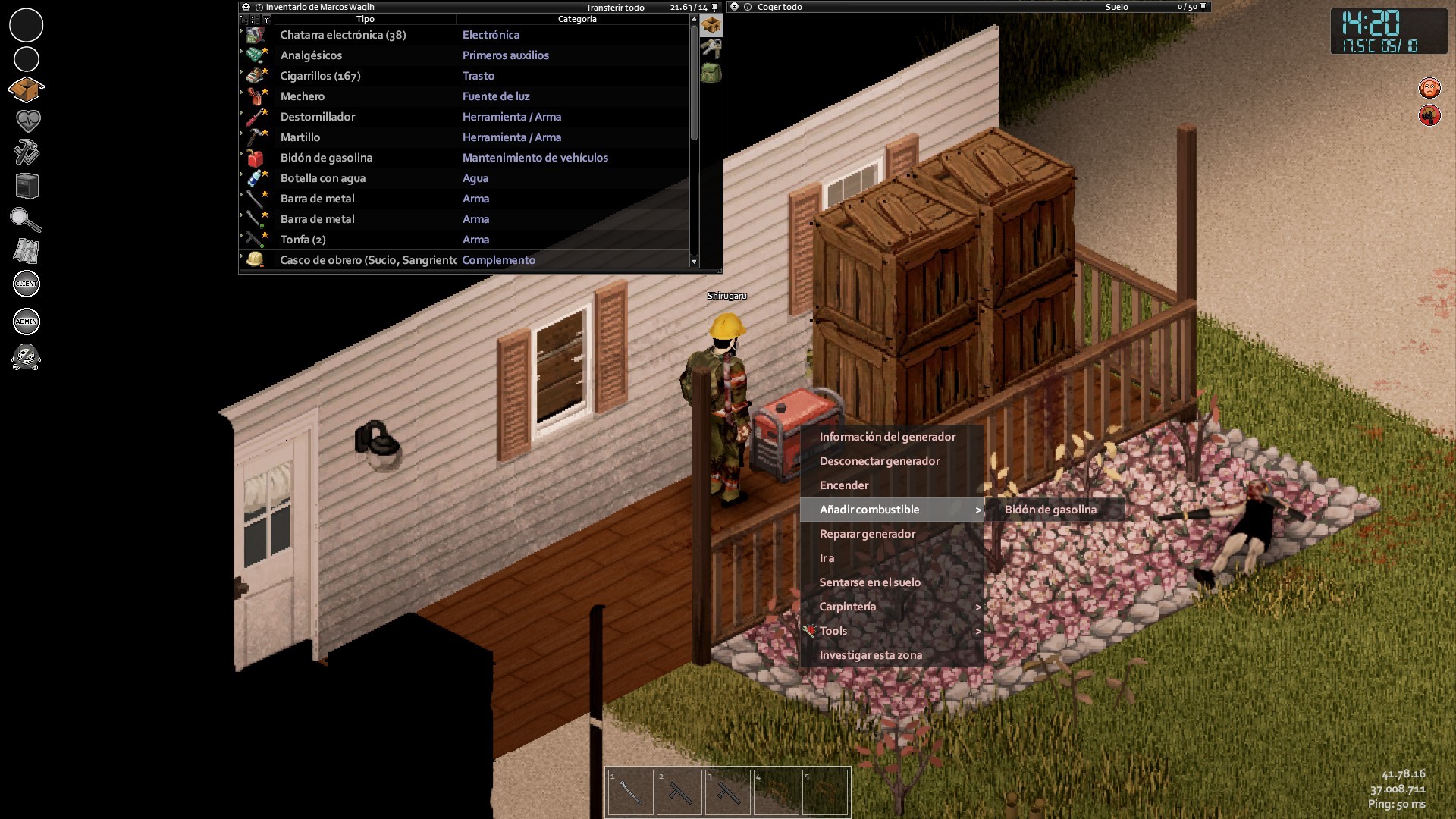 Project Zomboid | Generador de electricidad: dónde conseguirlo y cómo ...