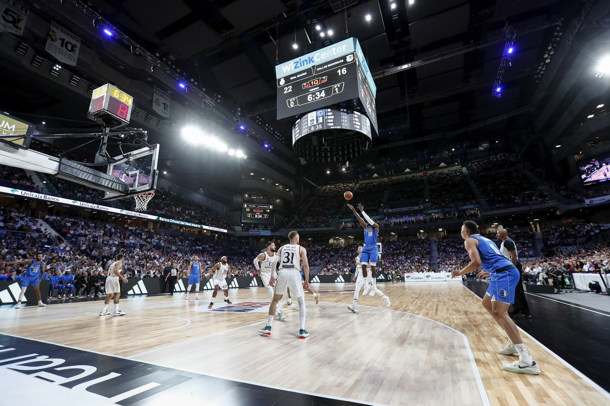Real Madrid - Dallas Mavericks: Resumen, resultado y estadísticas