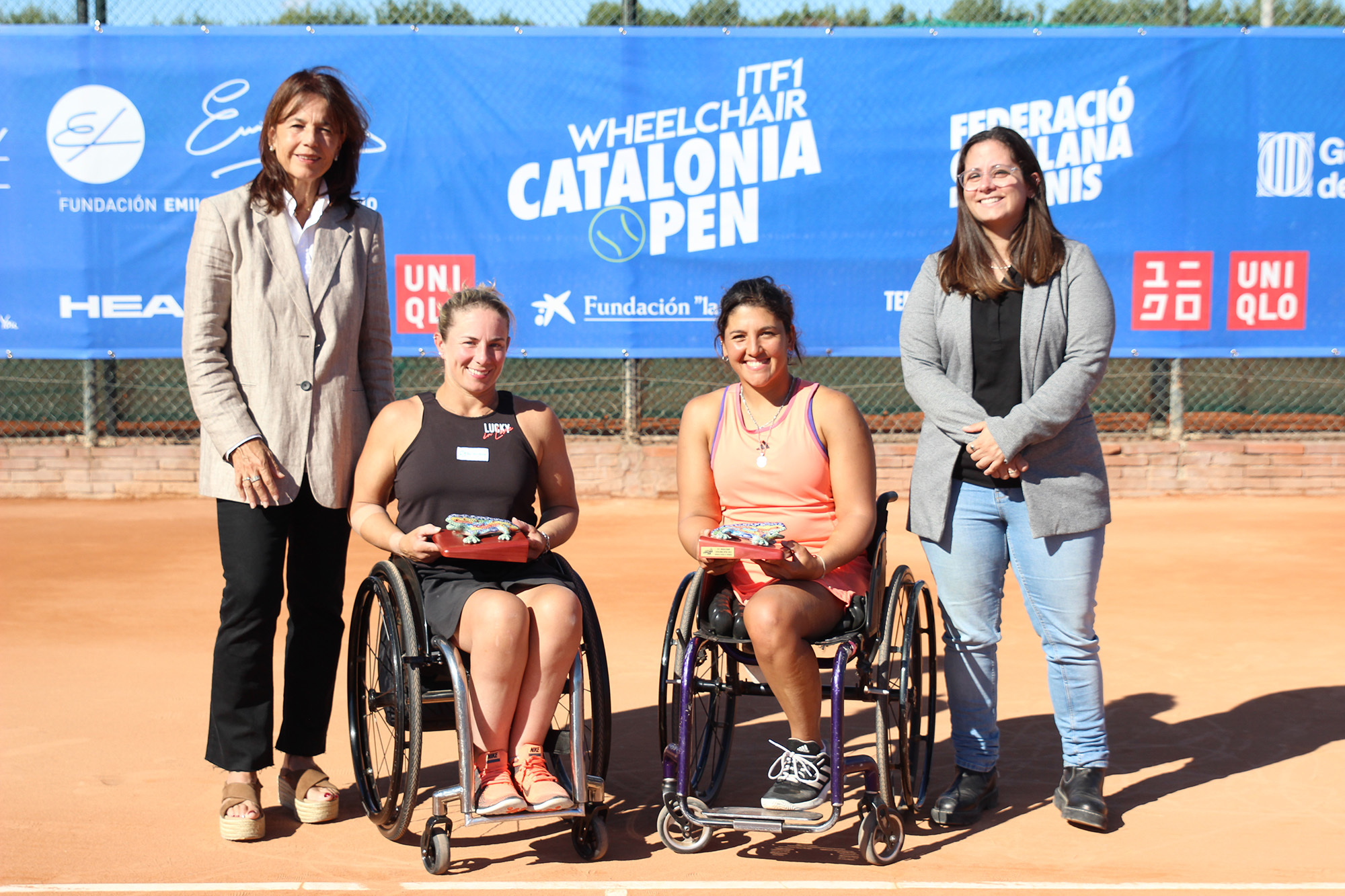 Gustavo Fernández y Lizzy de Greef ganan el II ITF Wheelchair Catalonia ...