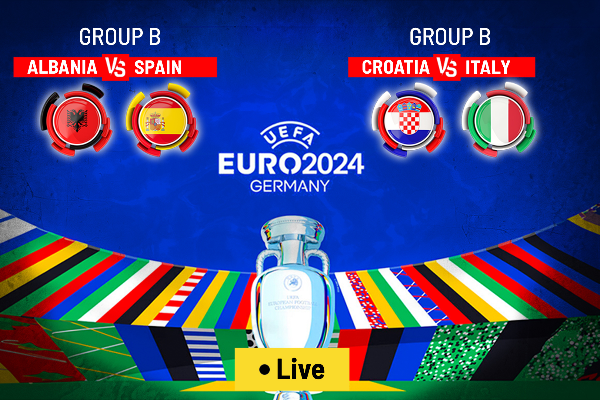 EURO 2024 LIVE | Latest Updates: Italy score with final kick to leave ...