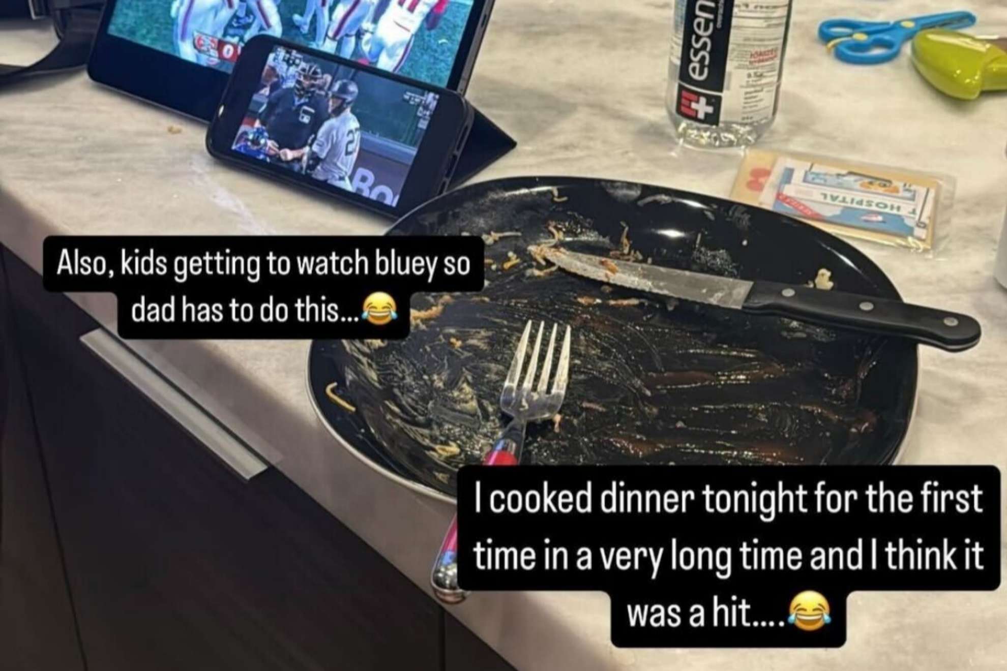 Brittany and Patrick Mahomes share a chaotic kitchen moment during ...