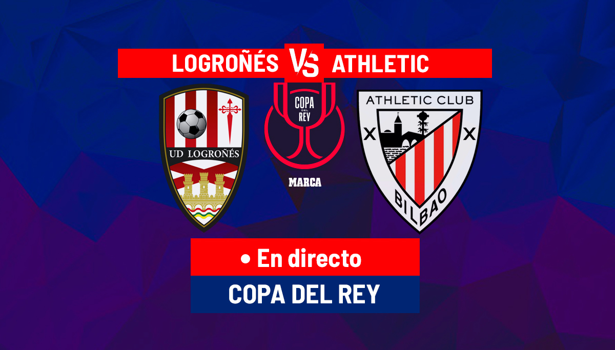 UD Logroñés - Athletic: resumen y resultado del partido de la Copa del Rey
