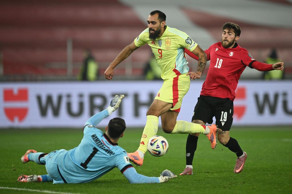 Georgia - España: resumen, resultado y goles