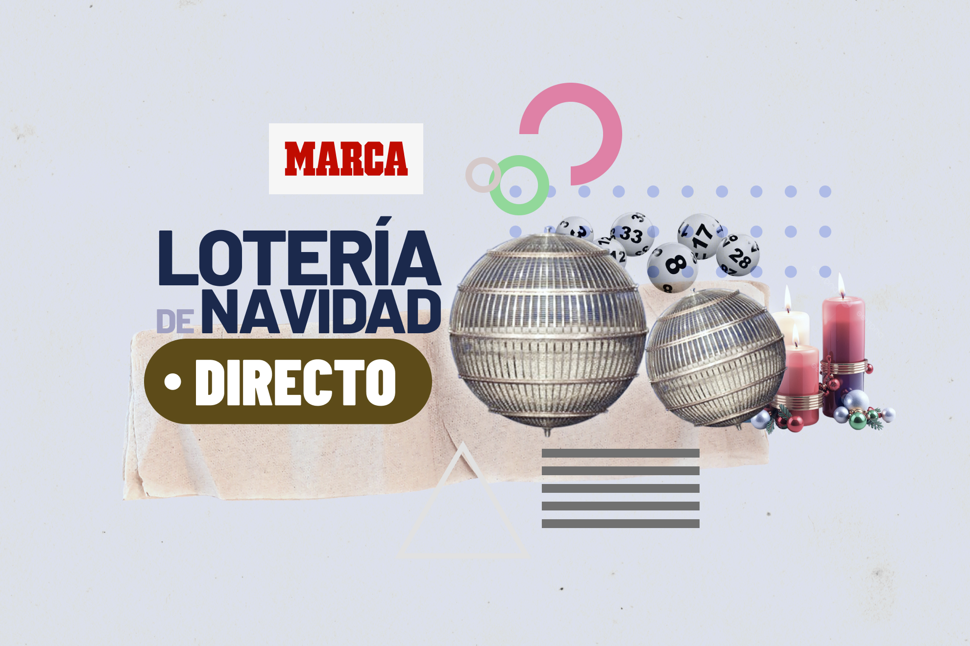 Comprobar Lotería Navidad 2025: Lista de premios, El Gordo, Pedrea y ...