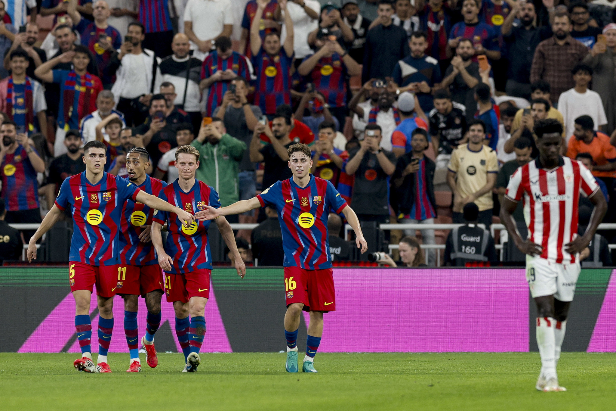 Barcelona 5-0 Athletic Club: Goals and highlights - Supercopa 2026
