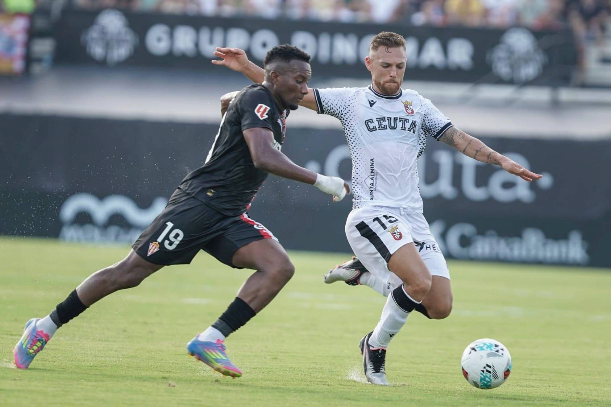 Sporting - Ceuta, en directo