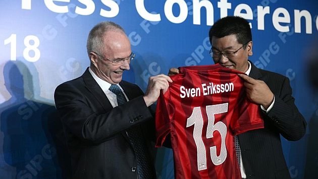 Sven-Göran Eriksson entrenará al Shanghai SIPG en 2015 - MARCA.com