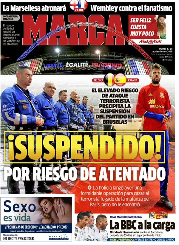Portada de Marca del día 17/11/2015
