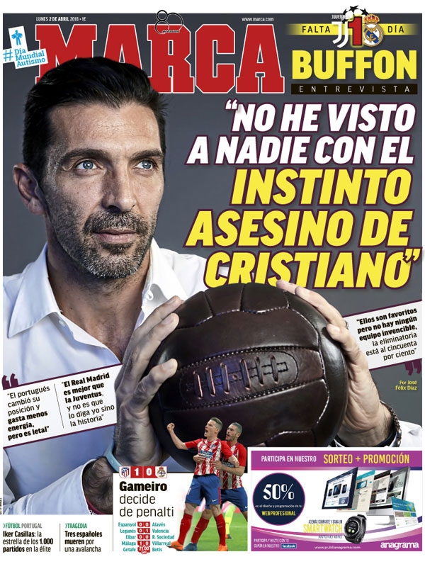Portada de Marca del día 02/04/2018