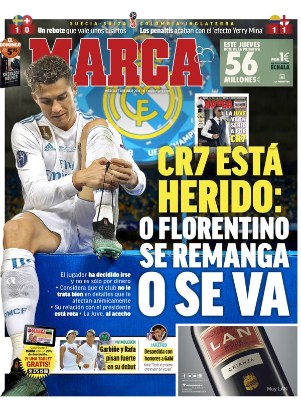 Portada de Marca del día 04/07/2018
