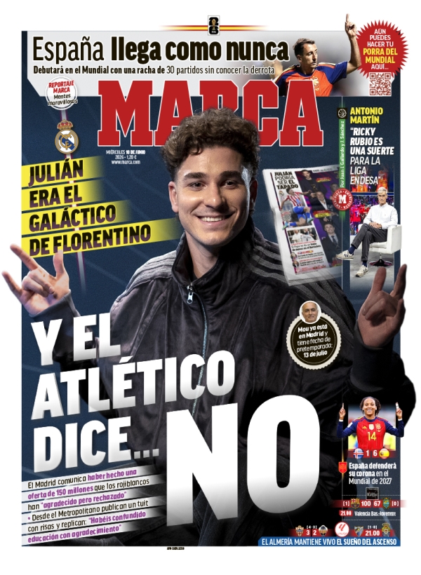 Portada de Marca del día 10/06/2026